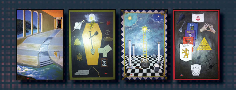 A Brother Paints for His Lodge • The Ohio Beacon