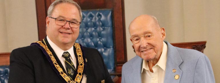 A 70 Year Pin! • The Ohio Beacon