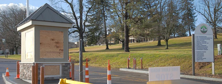 Guard Shack to Gate • The Ohio Beacon