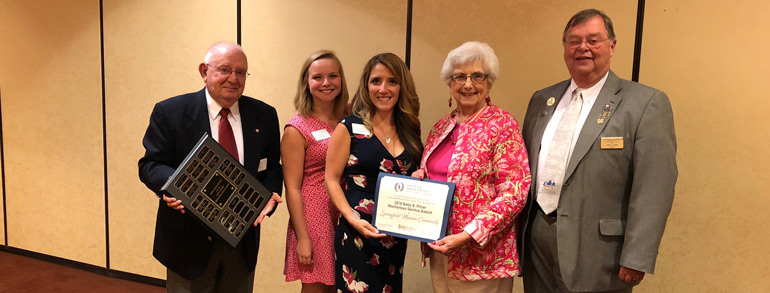 Springfield Masonic Community wins the 2018 Betty Pitzer Meritorious ...