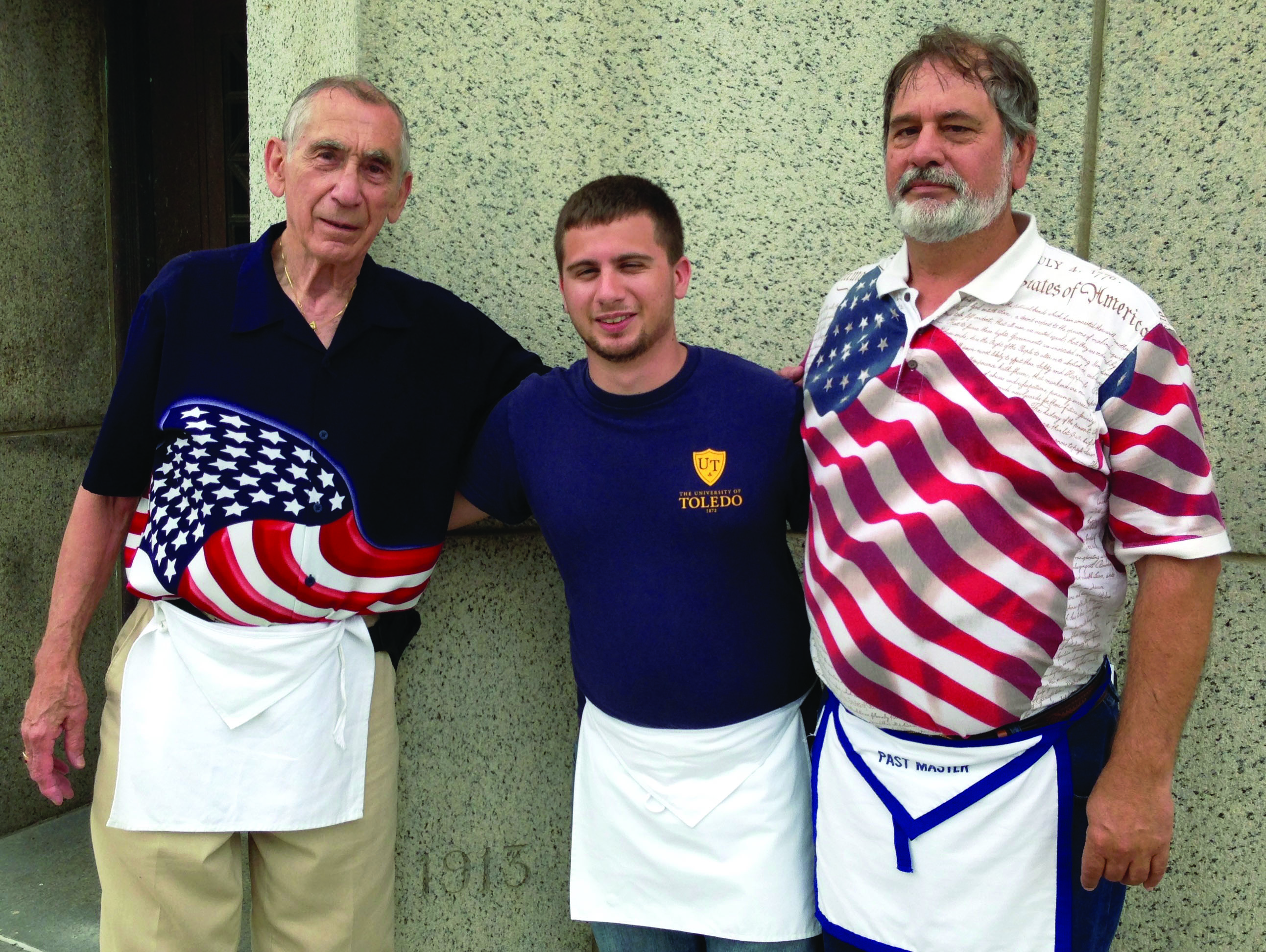 Three generations of Masons march at Put-In Bay • The Ohio Beacon